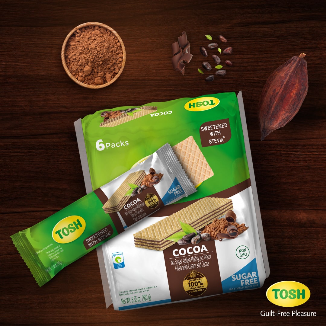 Tosh | Guilt Free Snack | Cordialsa USA