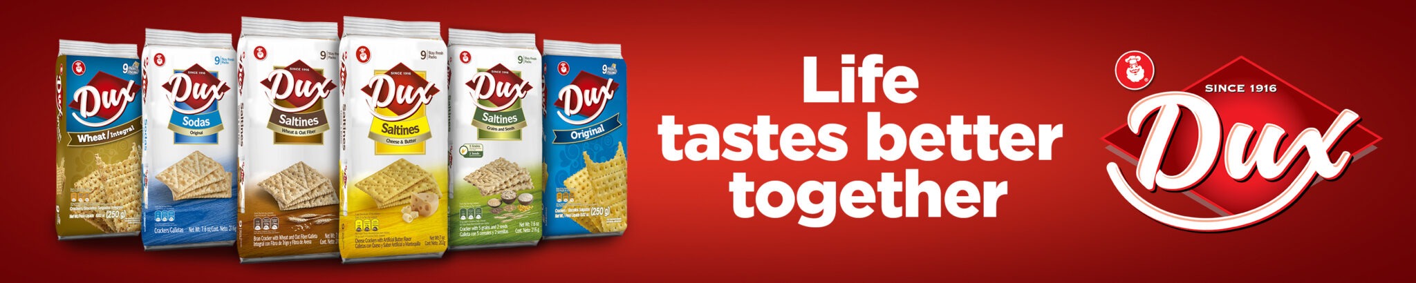 Dux | Delicious Crunchy Cracker | Cordialsa USA