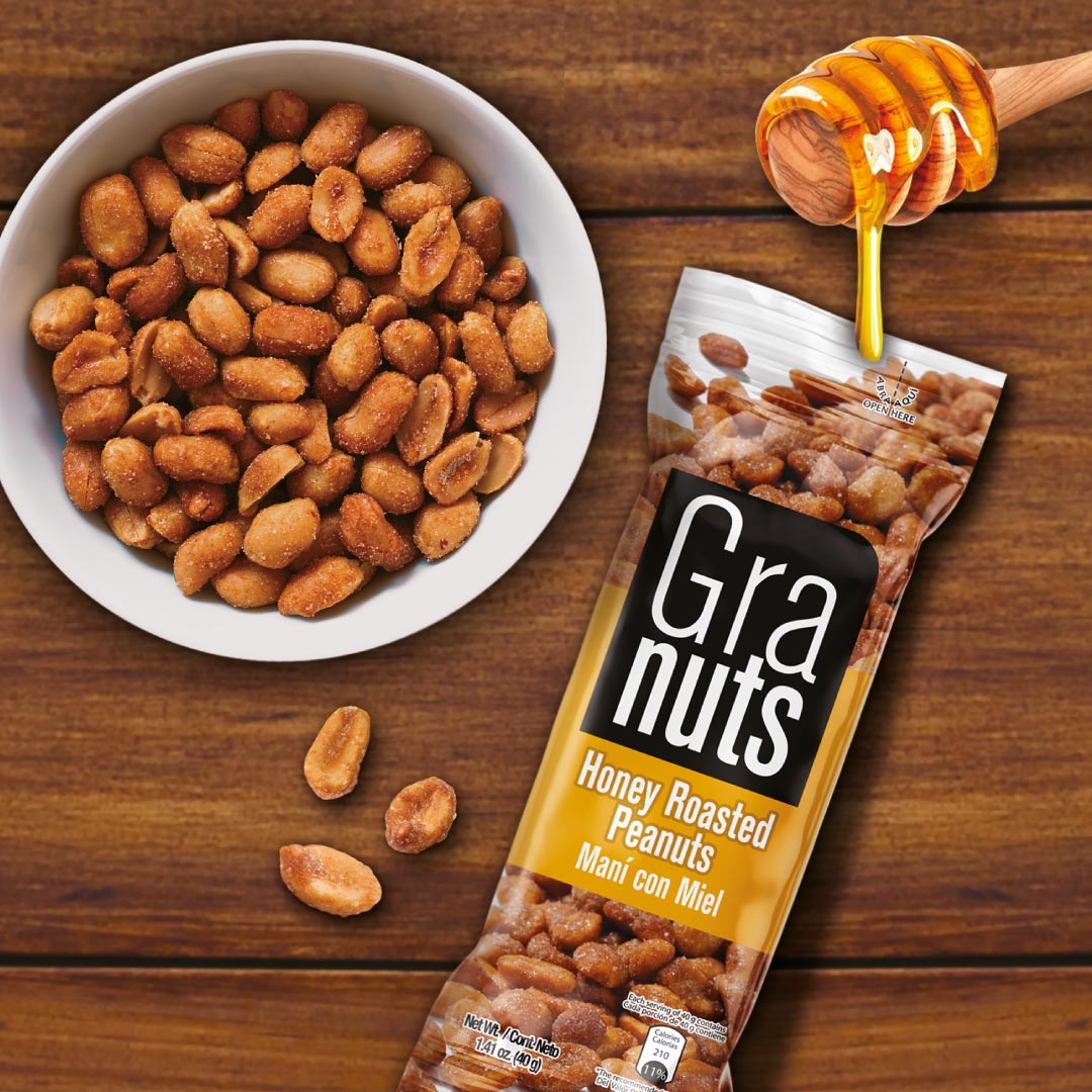 Granuts | Crunchy & Delicious Peanuts and Nuts Snack to go | Cordialsa USA