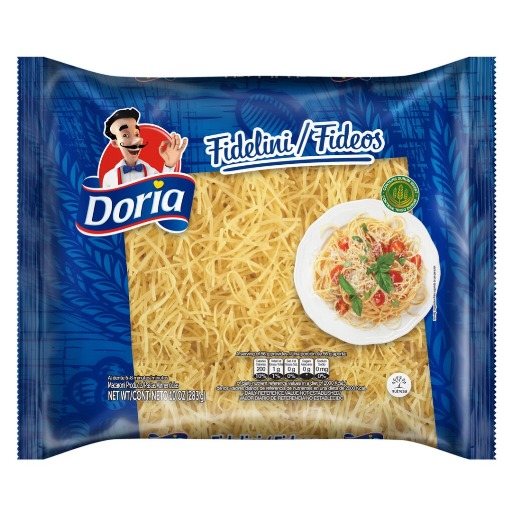 Doria | Pasta with a mixture of essential vitamins and minerals ...