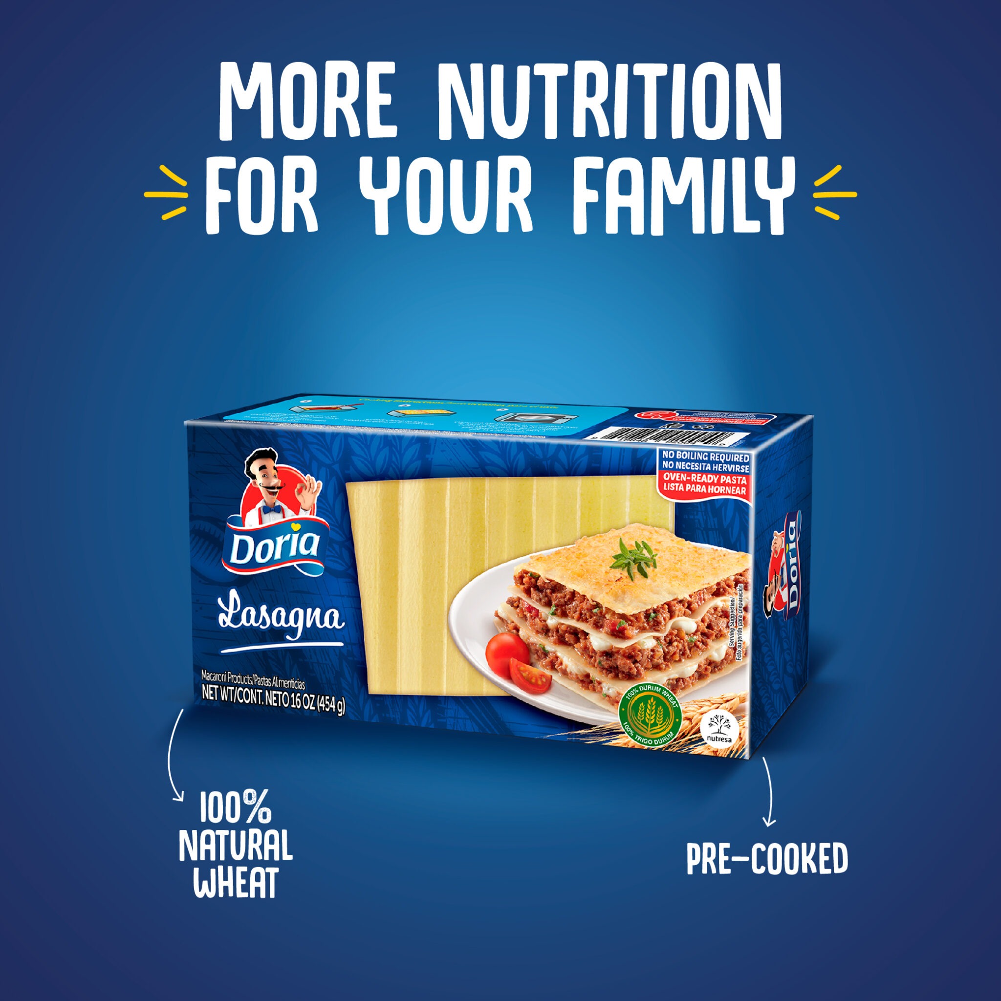 Doria | Pasta with a mixture of essential vitamins and minerals ...