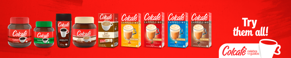 Colcafé - One of Colombia's most popular instant coffee - Cordialsa USA
