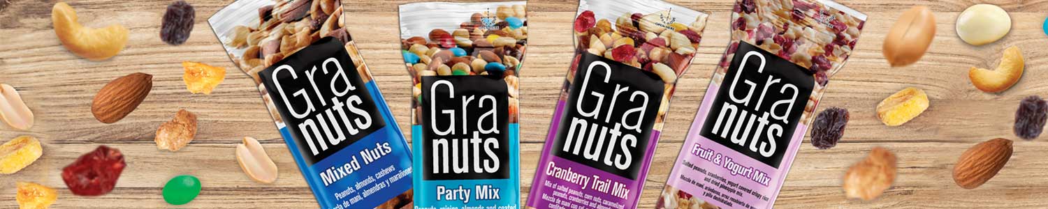 Granuts | Crunchy & Delicious Peanuts and Nuts Snack to go | Cordialsa USA